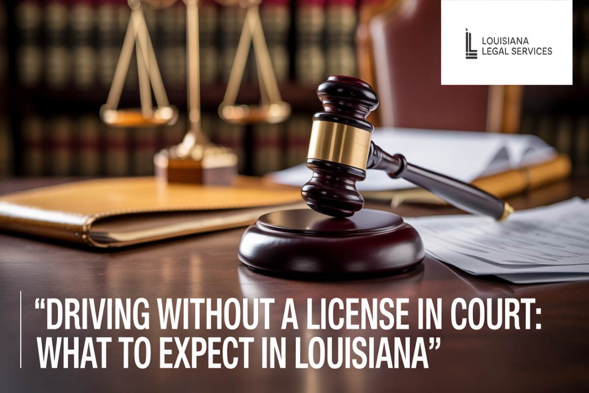 Driving Without License Charge in Louisiana