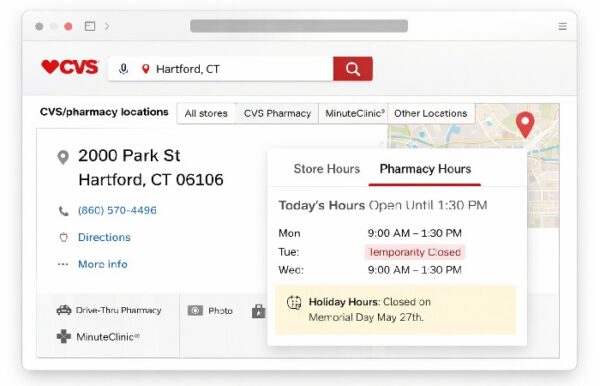 CVS Pharmacy Hours: Check Today’s Hours Near You
